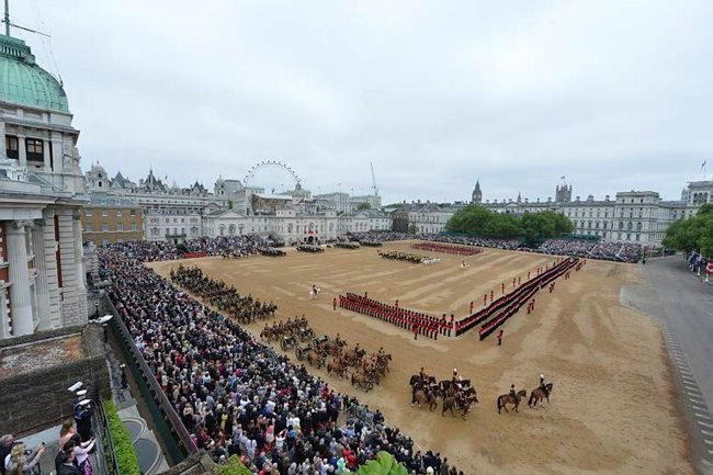 The Queen's Birthday Parade - Trooping the Colour 2015 • The Crown ...