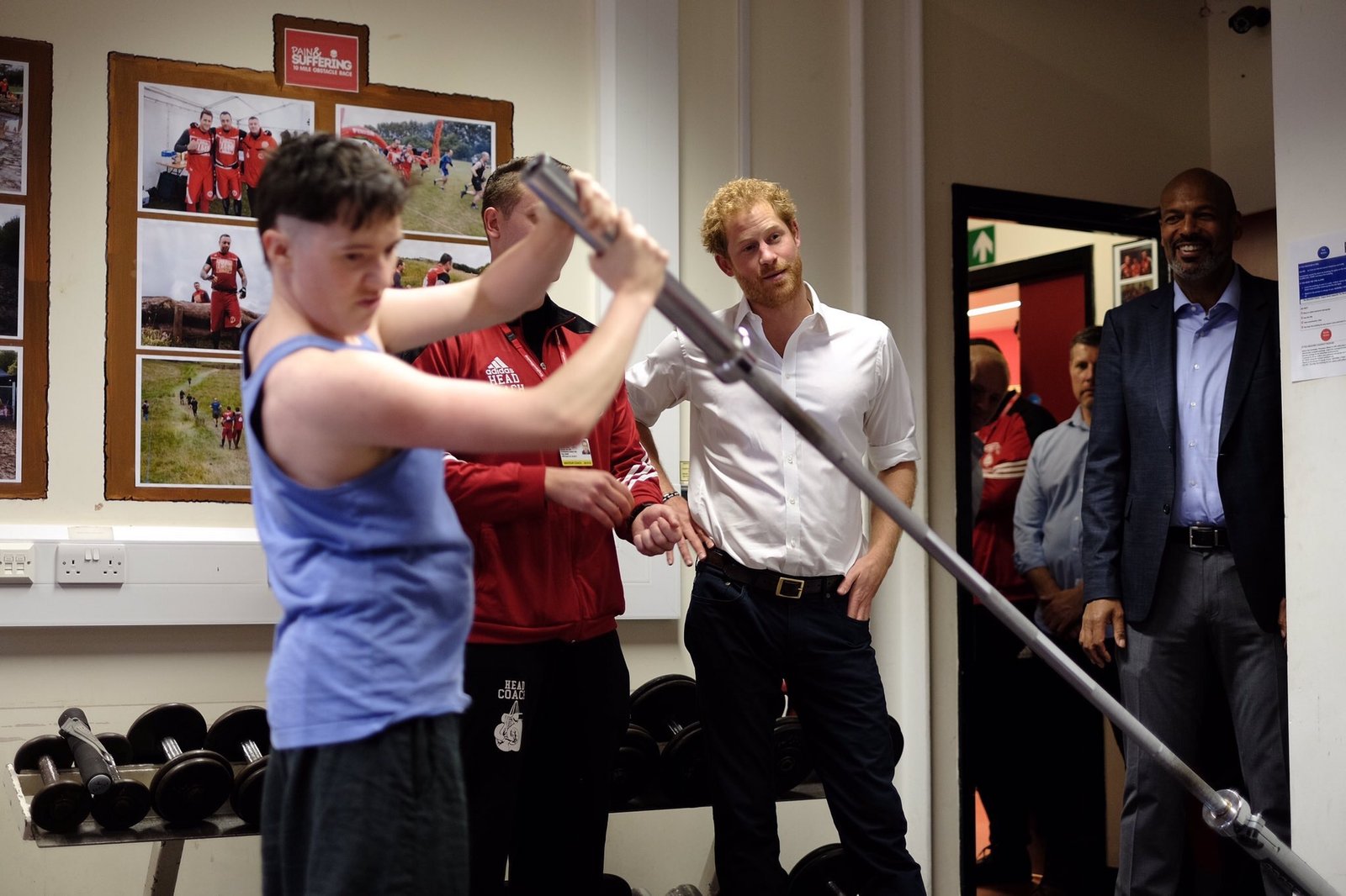 Prince Harry launches at-risk youth campaign with boxing session • The ...