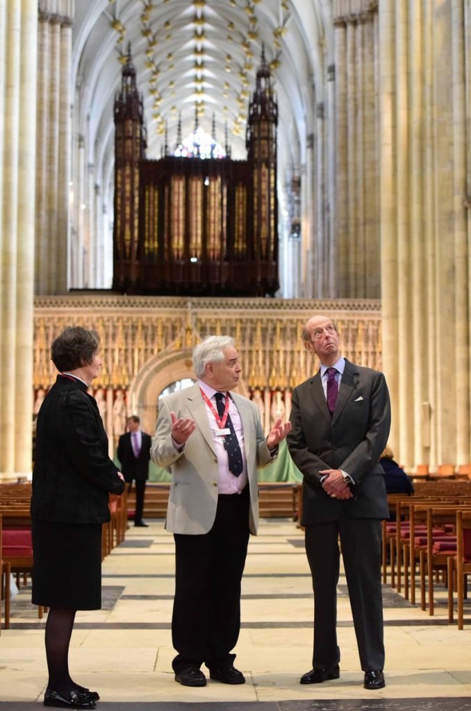 Duke of Kent visits Jorvik Viking Centre, York Minster and York Mosque ...
