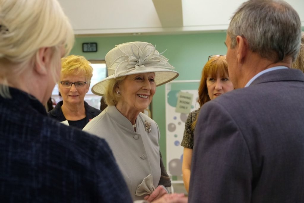 Princess Alexandra opens new wing at Care for Veterans • The Crown ...