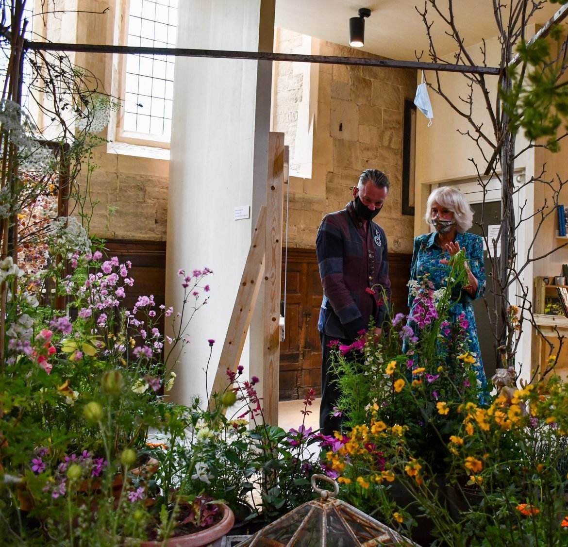 Duchess of Cornwall opens British Flowers Week festival in London • The ...