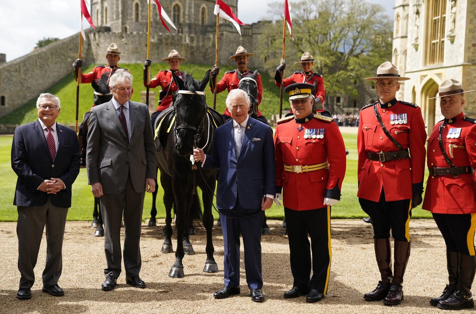 The King becomes the new Commissioner-in-Chief of the Royal Canadian ...