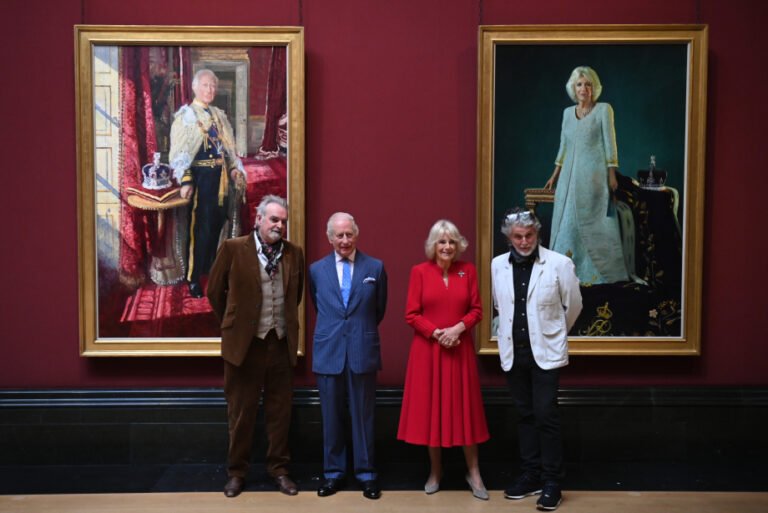 Coronation Portraits unveiled at National Portrait Gallery • The Crown ...