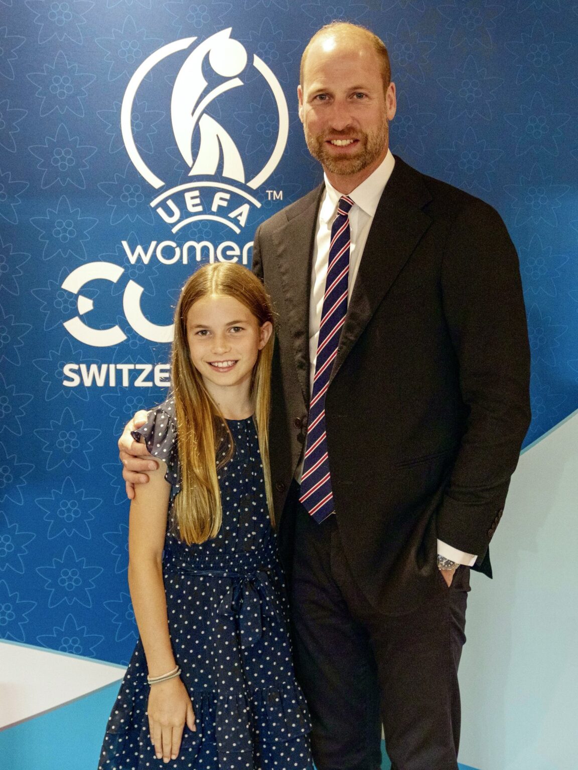 William and Charlotte join Spanish Royals at the England vs Spain Euros ...